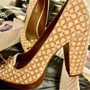 Coach | Shoes | Vintage Coach Platform Pumps | Poshmark